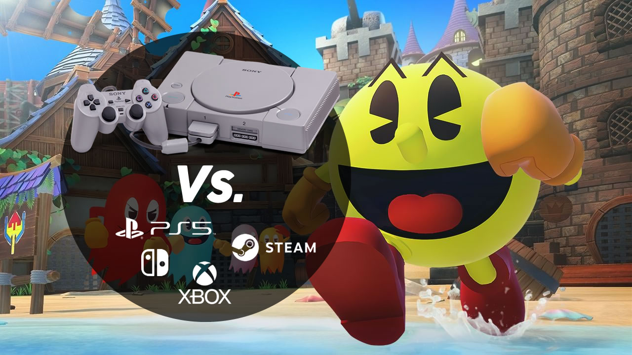 Mira esta comparativa de Pac-Man World Re-Pac: Clásico vs. Remake ...